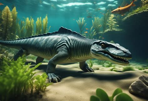 Mesosaurus Overview Size Habitat And Other Facts Dinosaur Dictionary