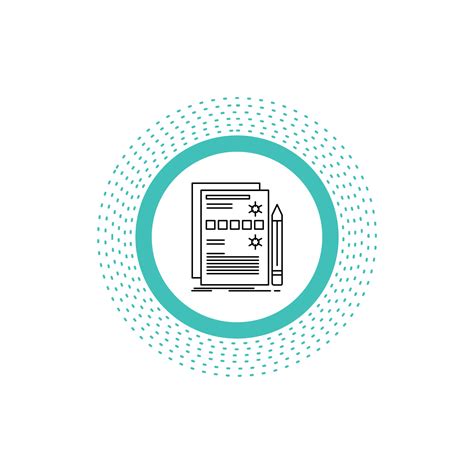 Component Data Design Hardware System Line Icon Vector Isolated