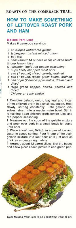 The Horrors Of The Past The Wonderful And Terrifying World Of Vintage Cookbook Recipes NSFW