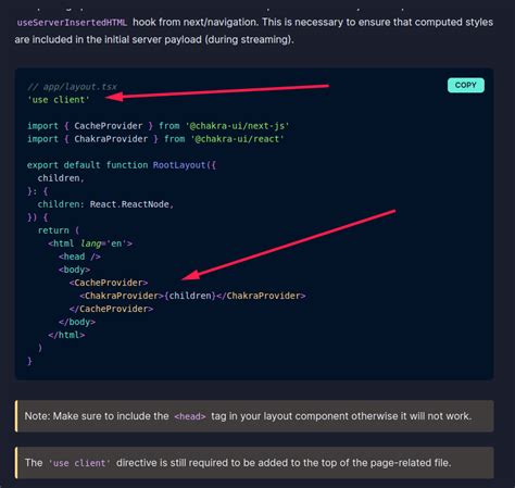 Example For ` ` And ` ` In Nextjs 13 Is Wrong In Docs · Issue 1476