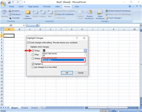 how to check who edited an excel spreadsheet