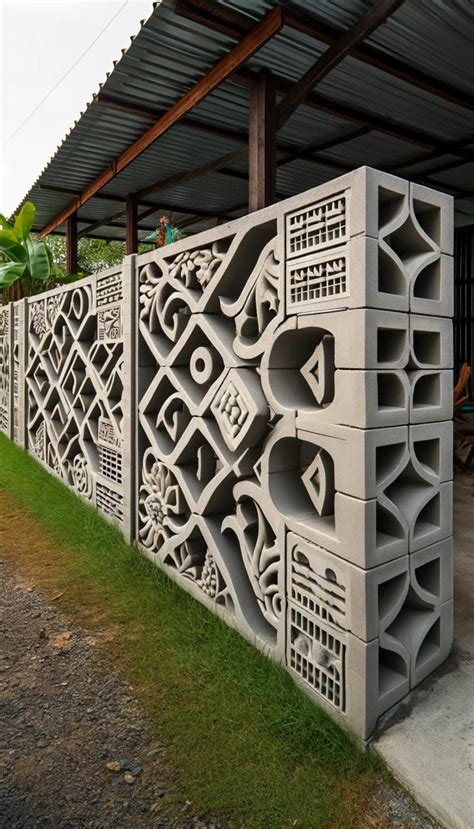 15 Creative Cinder Block Fence Ideas For A Unique Yard 2024