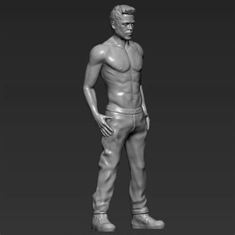 🎨 Tyler Durden Brad Pitt Fight Club For Full Color 3d Printing・ 3d File