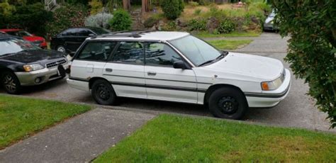 Subaru Legacy Wagon 1990 All Wheel Drive 5spd 22l 4 Cylinder For Sale