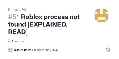 Roblox Process Not Found [explained Read] · Issue 51 · Krnl Staff Faq