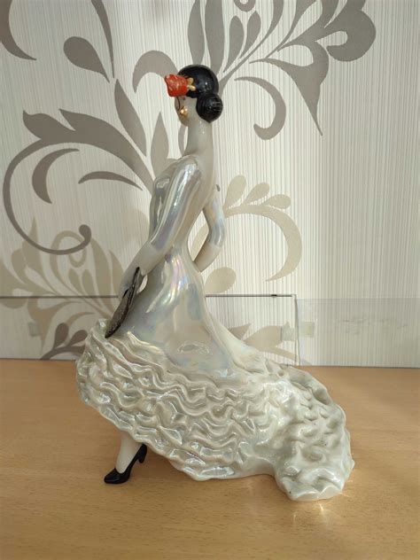 Фарфоровая статуэтка Кармен Испанский танец Клеймо Знак качества СССР 1 275 грн