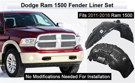 Parts N Go 2011 2018 Ram 1500 Front Driver And Passenger Side
