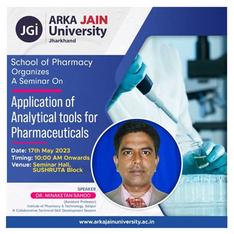dr jyotirmaya sahoo on linkedin a seminar on application of