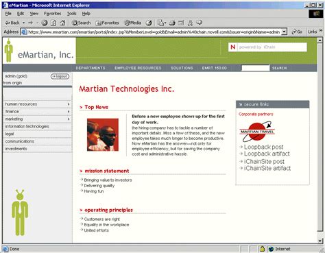 Novell Documentation Saml Extension For Novell Ichain Setting Up The Emartian Site