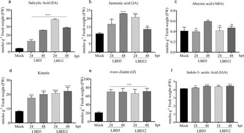 Formulationtreatment Perturb Multiple Phytohormone Levels A Salicylic