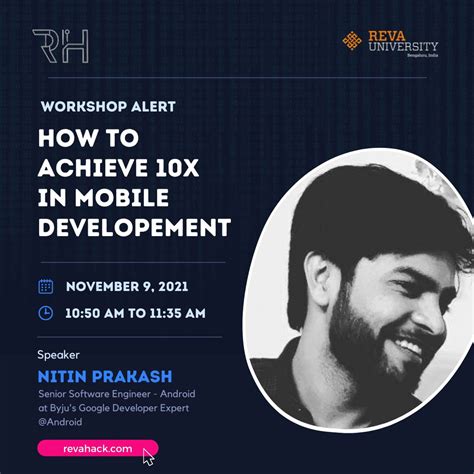 Hackathon Hack Developer University Engineer Computerscience Gdsc Reva University