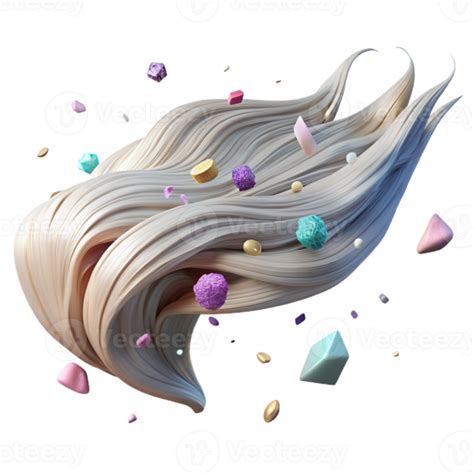 Magnificent Creative Windblown Hair Side View Cutout 59316009 Png