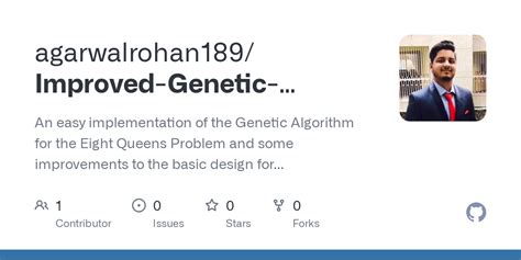 Github Agarwalrohan189improved Genetic Algorithm For Eight Queens