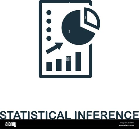 Statistical Inference Icon Simple Element From Business Intelligence