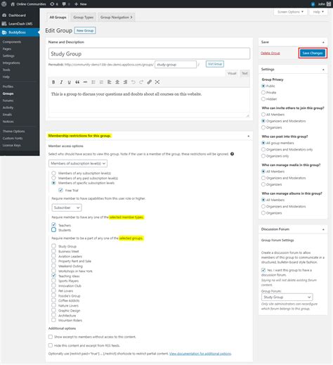 Restrict Content Pro Buddypress Integration Knowledge Base Buddyboss Resources