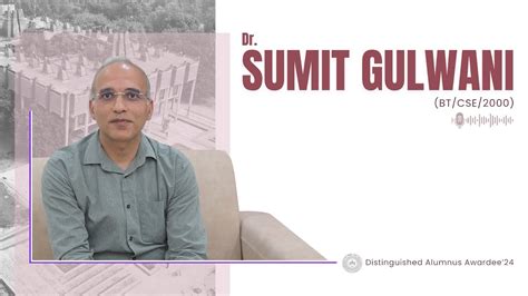 dr sumit gulwani on nostalgia ai and giving back i iit kanpur
