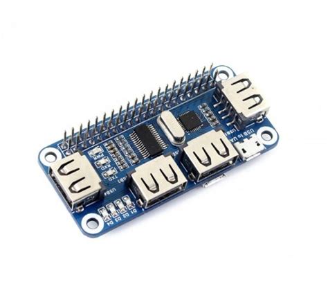 Port USB HUB HAT For Raspberry Pi Tempero Systems Shopping