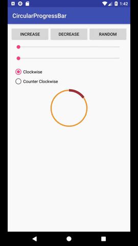 CircularProgressBar一个Android圆形进度条 面圈网
