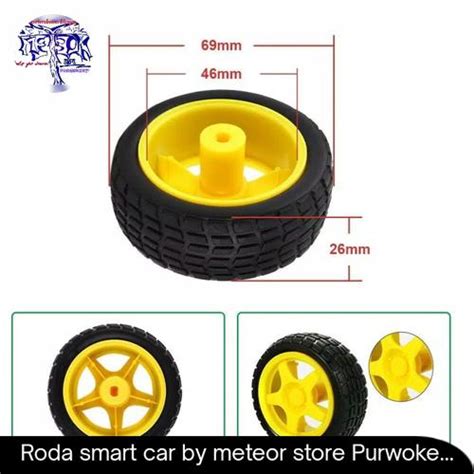 Jual Roda Ban Diy Untuk Arduino Smart Car Robot Kab Banyumas Meteor Store Tokopedia