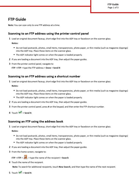 Ftp Guide Pdf