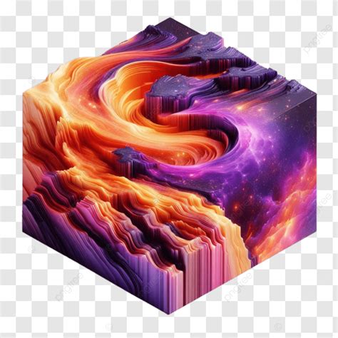 미래 지향적인 디자인 프로젝트를 위한 생생한 3d 큐브 생생한 3d 입방체 Png 일러스트 및 이미지 에 대한 무료 다운로드 Pngtree