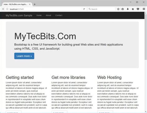 Twitter Bootstrap My Tec Bits