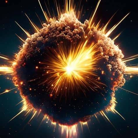 Premium Photo Lens Flare Cinematic Visual Light Effect On Black Background Night Golden