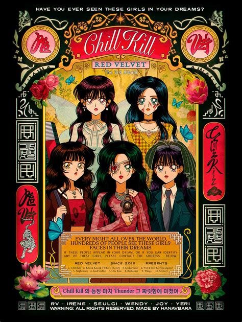 seulgi, irene, wendy, joy, and yeri (real life and 1 more) drawn by hanavbara | Danbooru