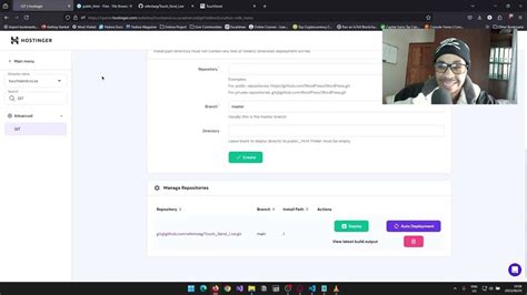 deploy your react app to a web hosting service hostinger example