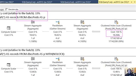 Help My Query Got Slower Without Nolock Youtube