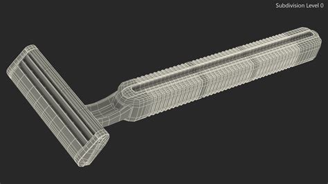 Disposable Razor 3d Model 24 3ds Blend C4d Fbx Max Ma Lxo Obj Free3d