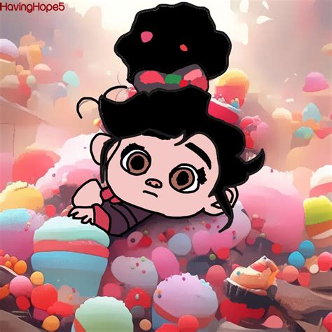 Vanellope Graphic Art Drawing 38 By Havinghope5 On Deviantart