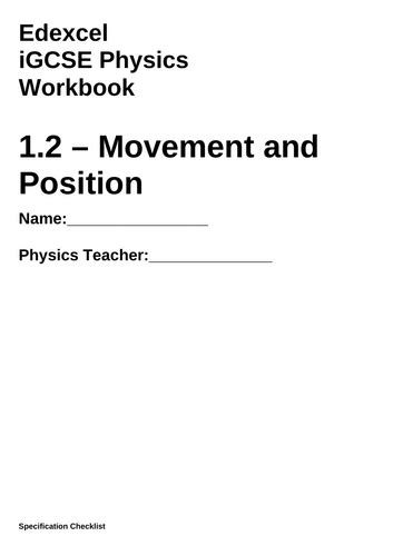 edexcel igcse physics forces and motion complete set of resources