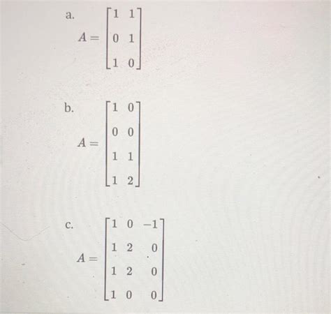 Solved Linear Algebra How To Work Out The Qr Factorization