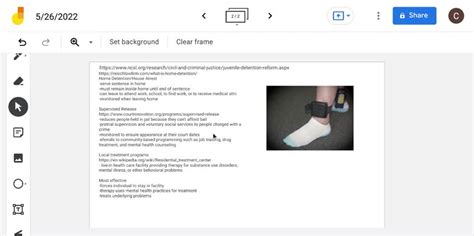 solved use the internet to search for alternative juvenile detention