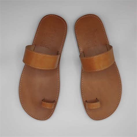 Mens Closed Toe Dress Sandals Leather Sandals Pagonis Greek Sandals