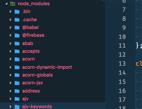npm why are my npm modules folders all highlighted red in vs code