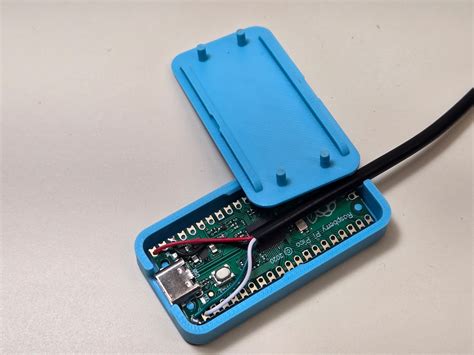 Raspberry Pi Pico Case With Cable Hole USB C By KgJettaIV MakerWorld