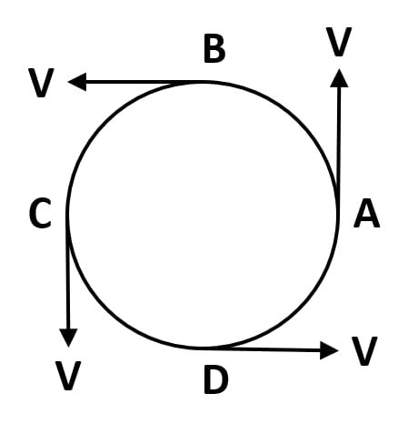 Draw A Neat Labelled Diagram For A Particle Moving In A KnowledgeBoat