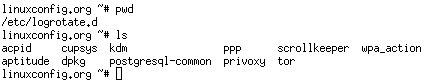 Logrotate LinuxConfig Org