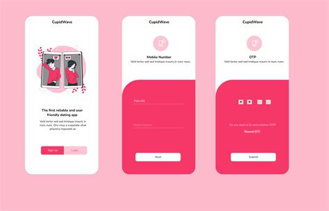 Dating App Design Concept On Behance