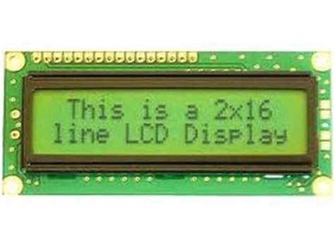 Tc1602a Lcd Display 2x16 Yeşil Ve Fiyatı Arkotek Elektronik