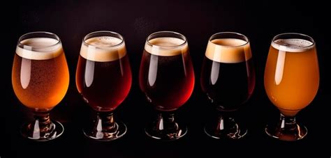 Different Draught Beers Pictures