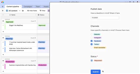 how to create a form in airtable airtable support