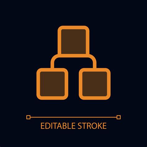 Infographic Blocks Pixel Perfect Glassmorphism Ui Icon For Dark Theme Color Filled Line Element