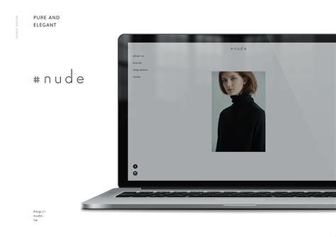 Nude Website Behance