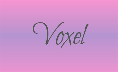 Voxel Coin Signature Voxel Update What Is Voxel Fbsignature Medium