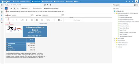 A Filter Provision Is Added To Query In SSRS Profile RightData