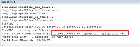 Keil开发stm32生成hex文件bin文件keil Hex转bin Csdn博客
