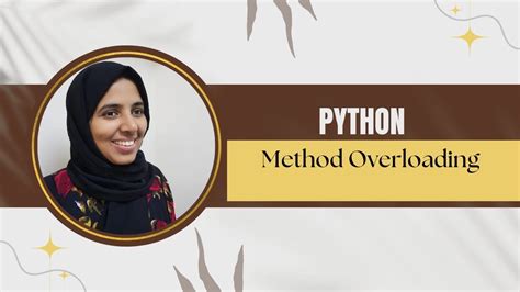 55 Python Tutorial For Beginners Master Method Overloadingdefault Args If Elsemultiple